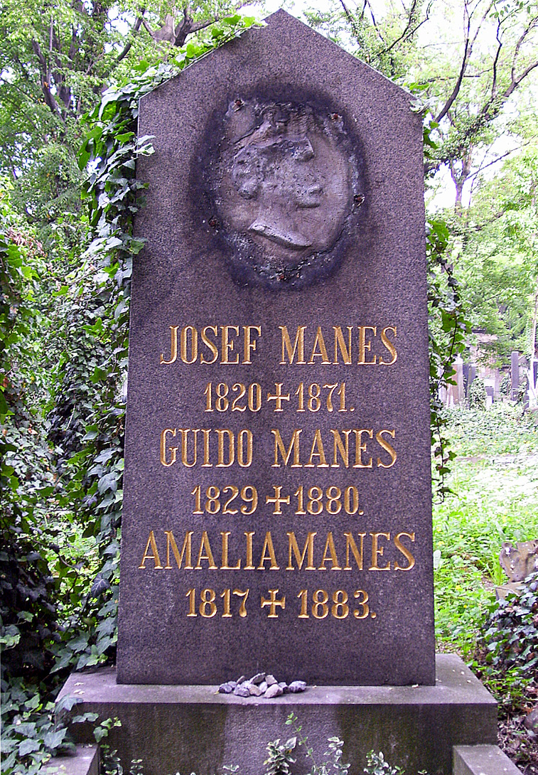 Josef Manes was an important Czech artist in the 19th century