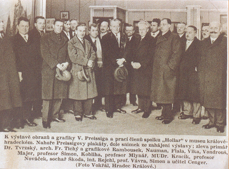 Documents about the Czech artist T.F. Simon